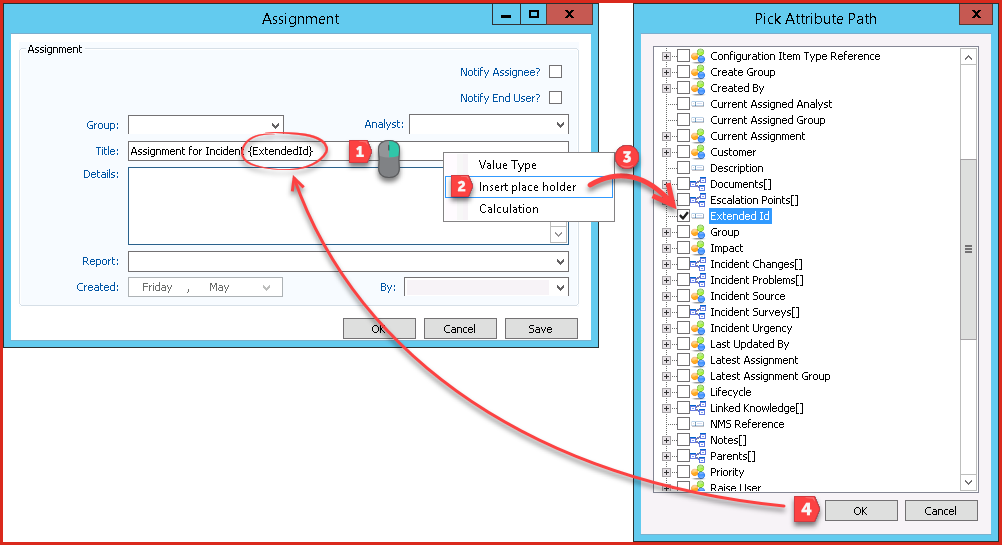 How to Prepopulate Windows (Assignment, Note Etc) with Placeholders ...