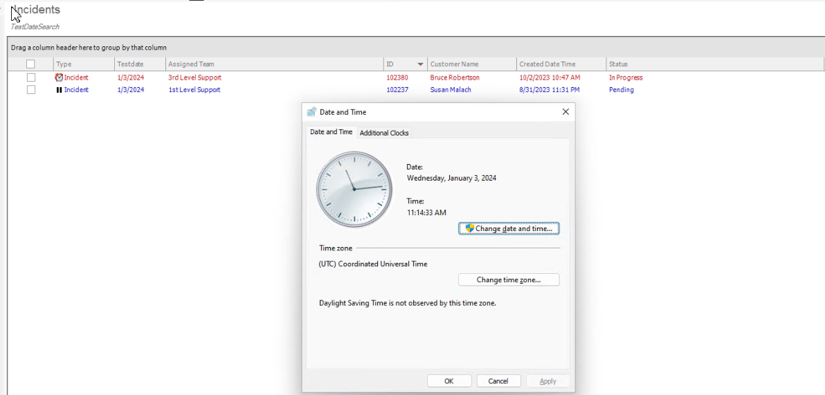Date Only fields will still adjust for client time zones and, therefore ...