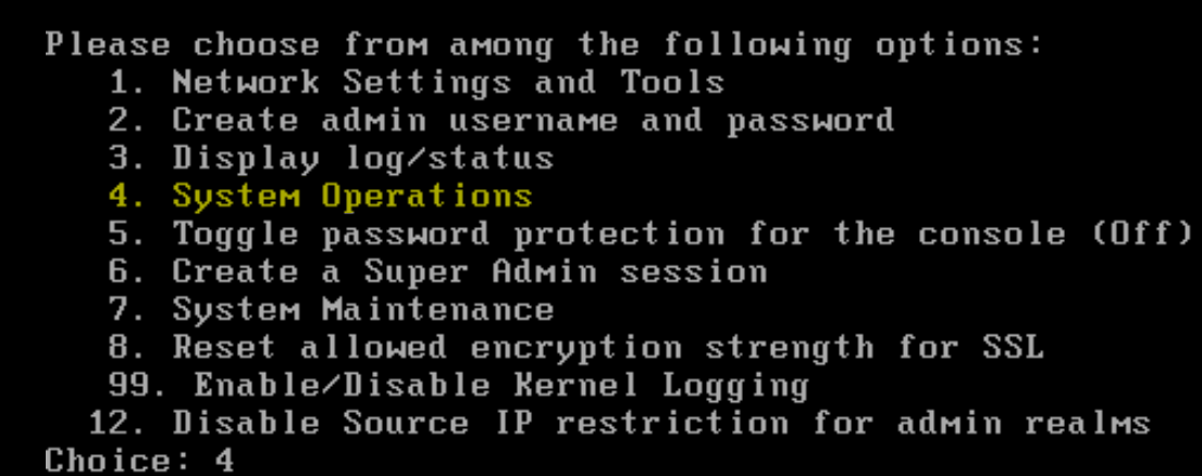 KB22964 - How to Reset a PCS/ICS Device to the Factory Default Setting ...