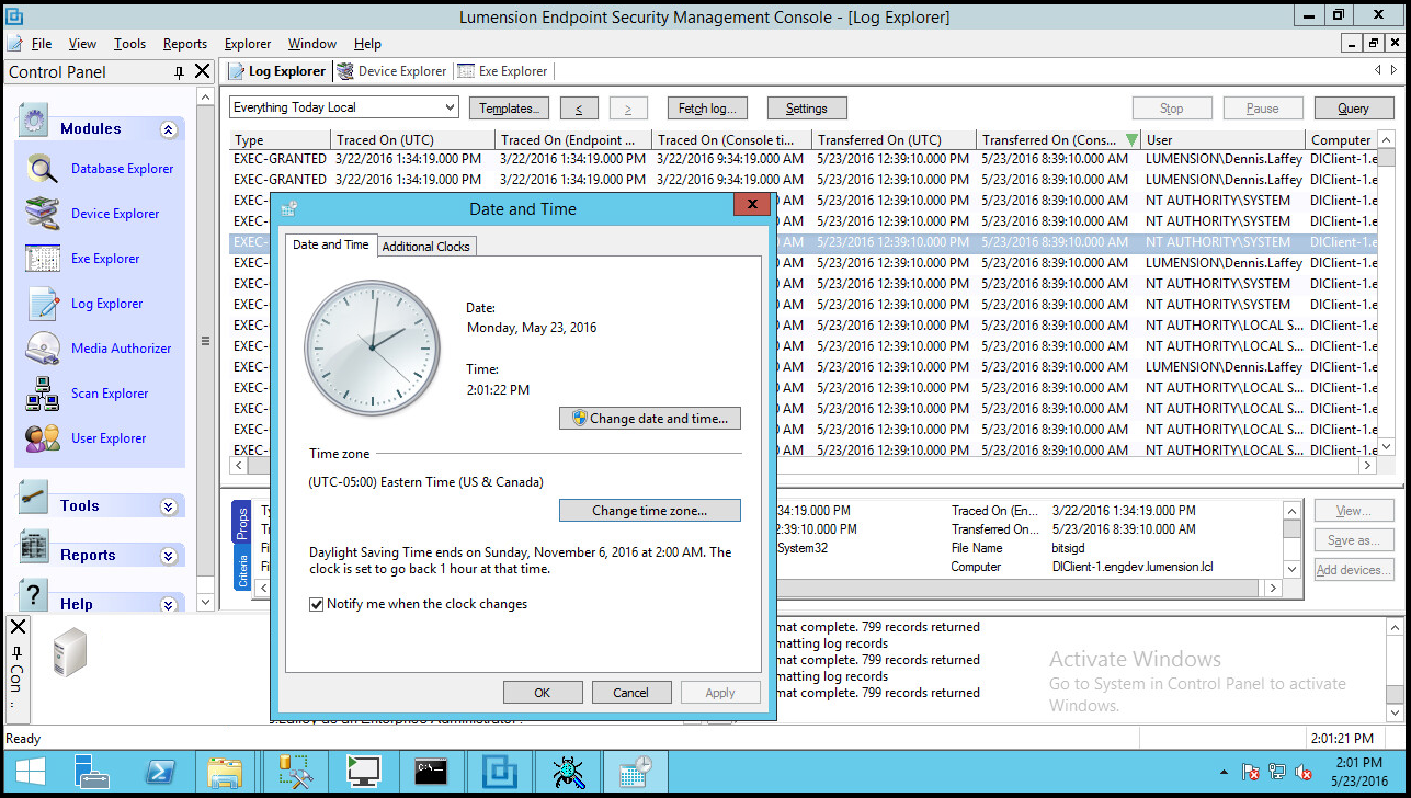 Understanding Log Event Timestamps