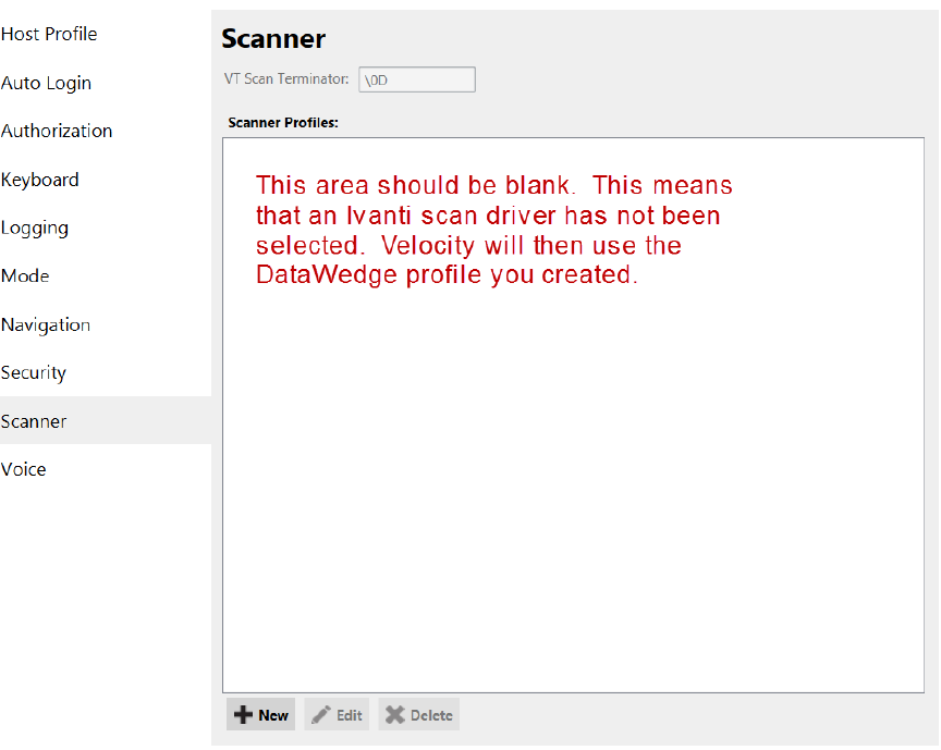 Zebra Android Datawedge: Setting Intent for Velocity when a Scanner Profile is not used.