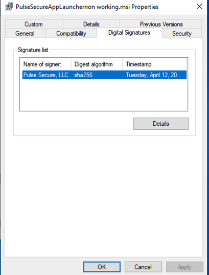 KB45239 - PSAL may fail to launch with "Detected an internal error ...