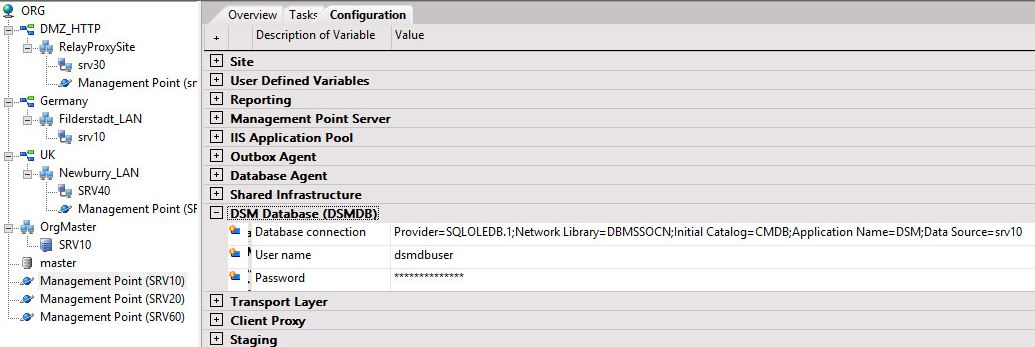 How to use a user without db_owner rights for the CMDB database connection