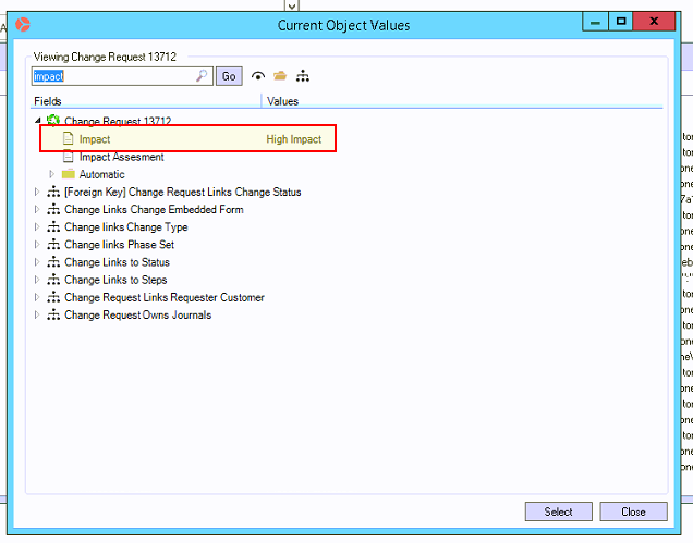 Change Priority Selector Displaying No Records After Choosing a Priority From the Matrix