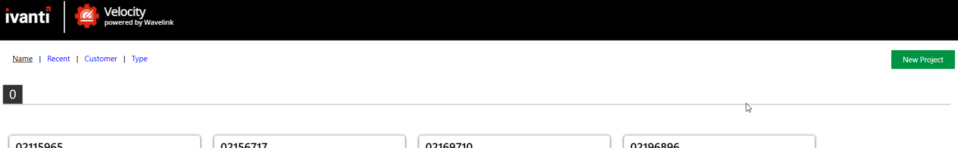 Velocity Scan to config for deploying Velocity profiles
