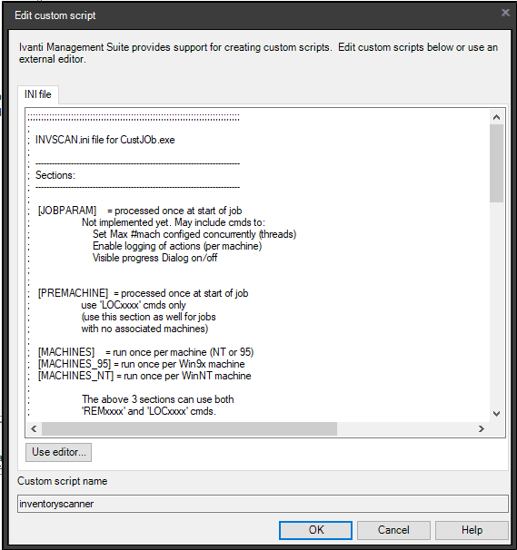 How To Create A Full Sync Inventory Scan As A Scheduled Task