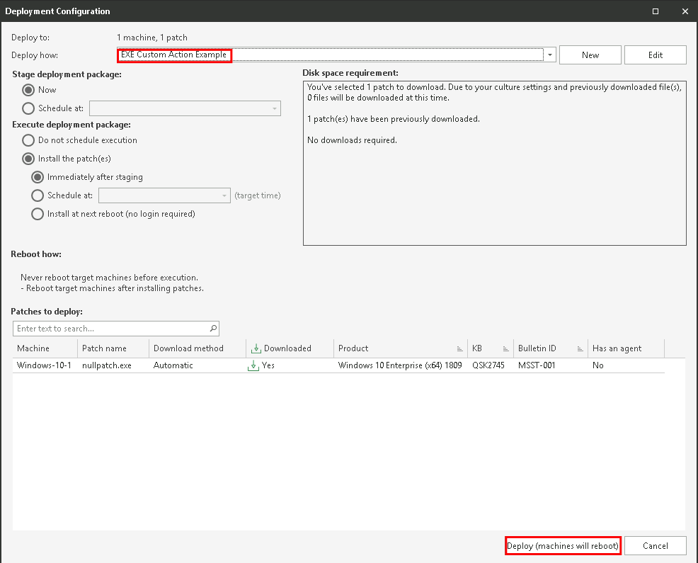 Custom Action Complete Tutorial for Ivanti Security Controls