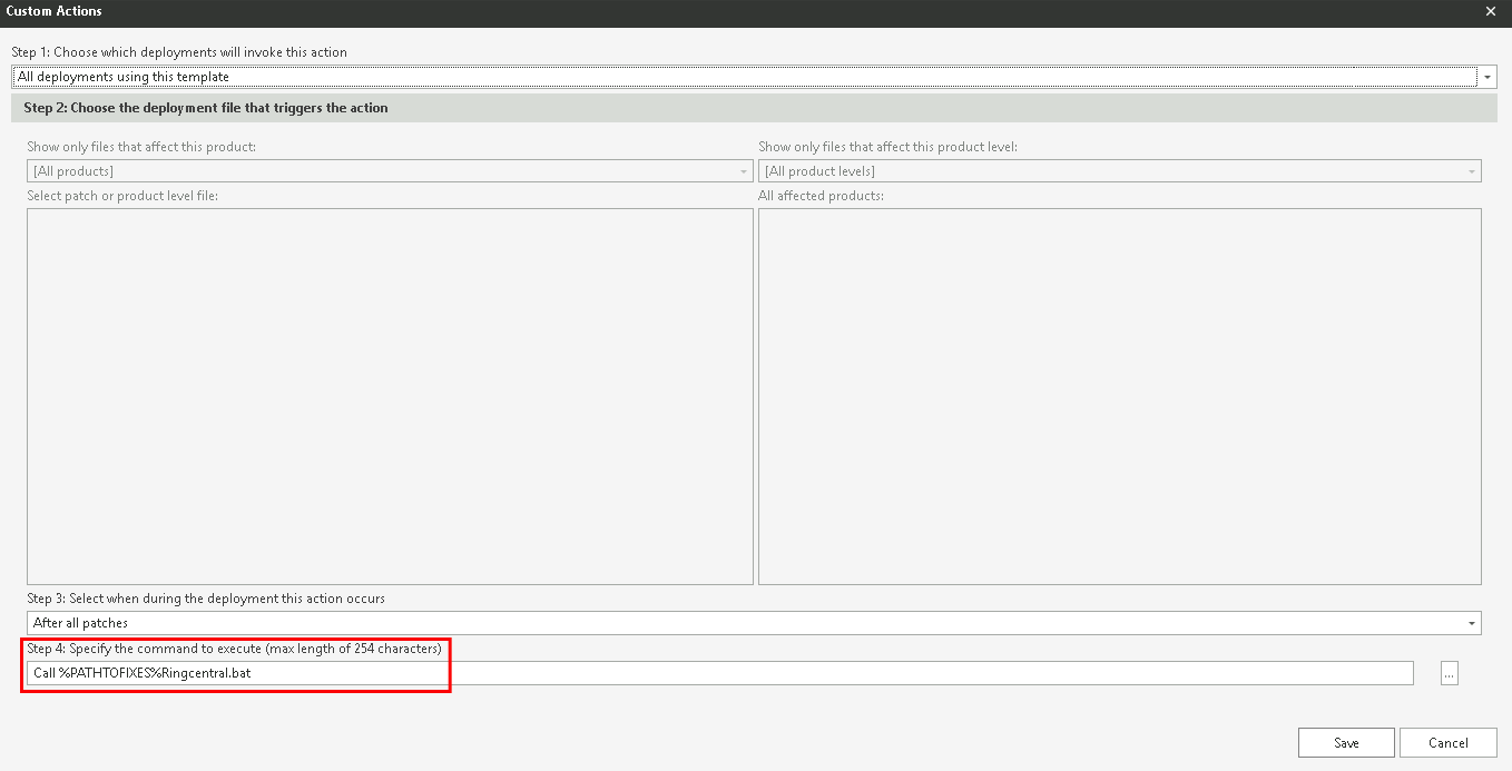 Custom Action Complete Tutorial for Ivanti Security Controls