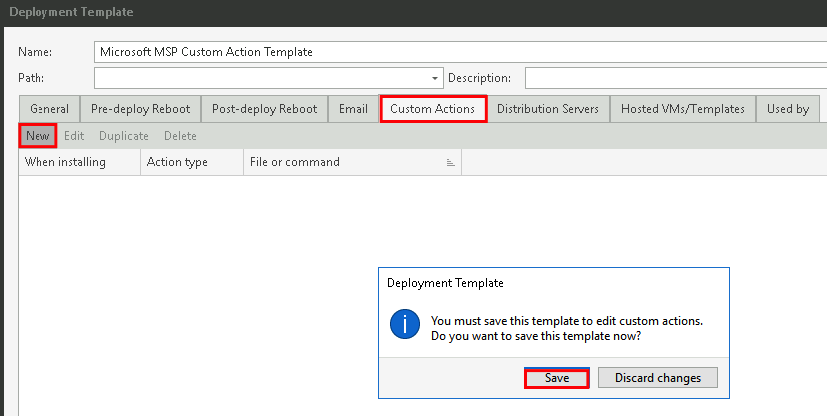 Custom Action Complete Tutorial for Ivanti Security Controls