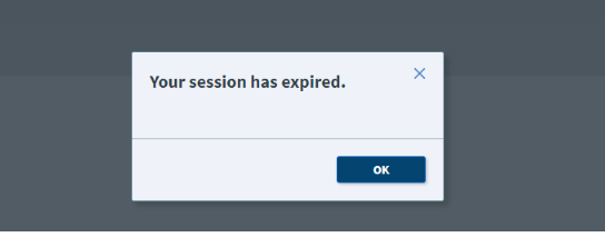 “Your Session Has Expired” Pop up Immediately After Login on Browser ...