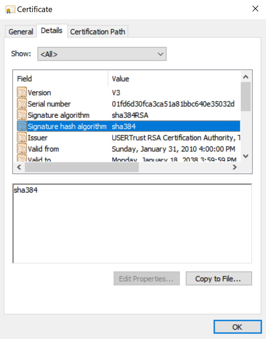 Install, Replace, or Renew an Existing Third Party Certificate on a CSA