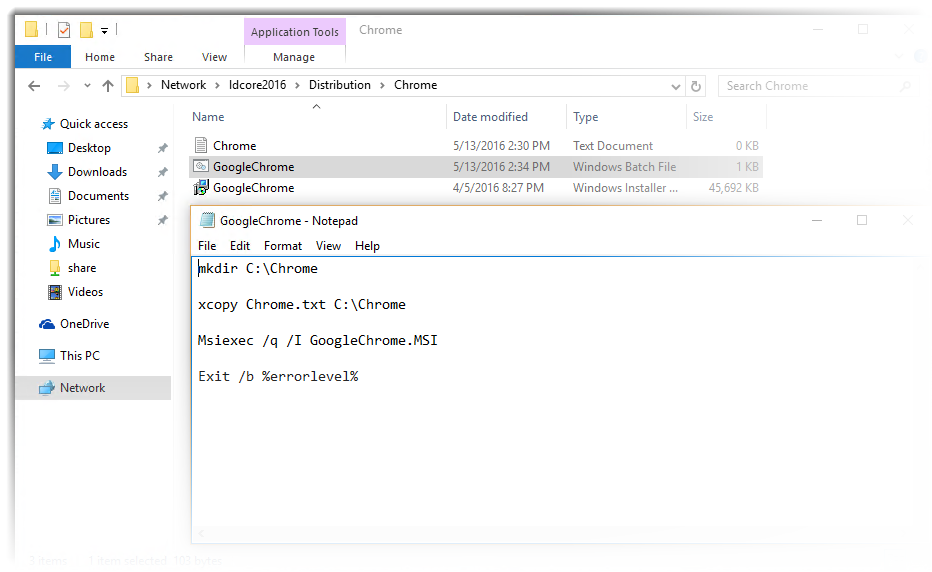 How To Create And Deploy Batch File Distribution Packages