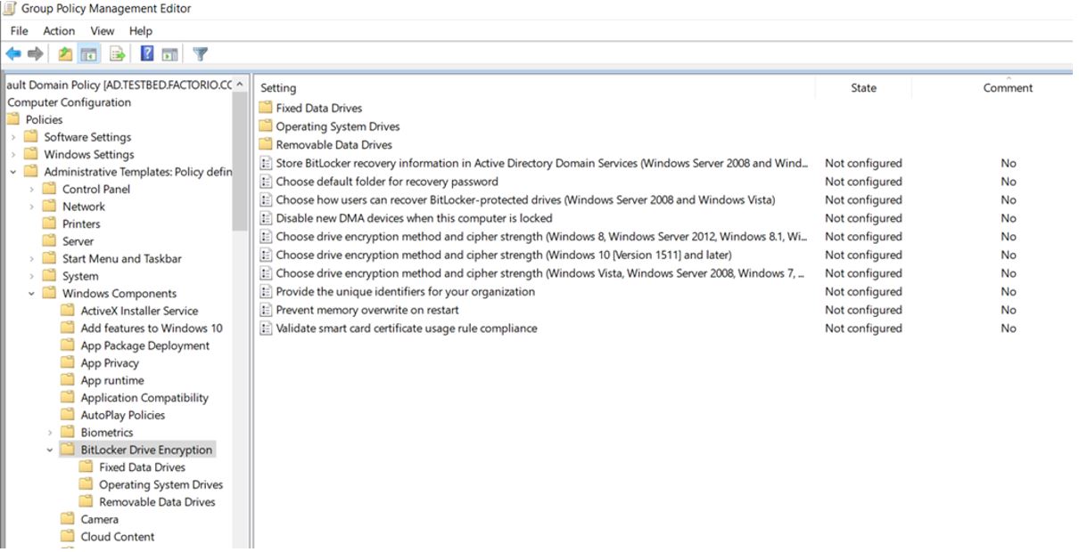 BitLocker System Drive Encryption within Ivanti Device & Application ...