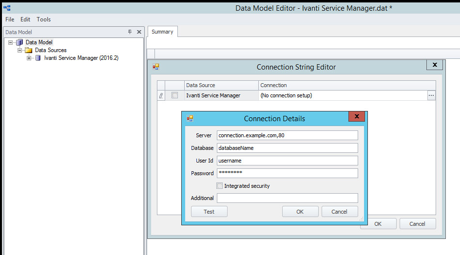 How to use a BIDS Connector with Xtraction for Ivanti Service Manager