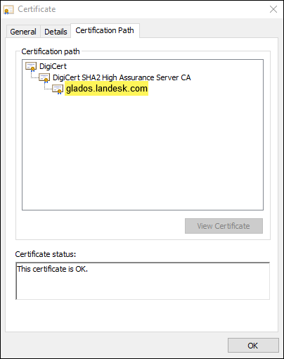 Install, Replace, or Renew an Existing Third Party Certificate on a CSA