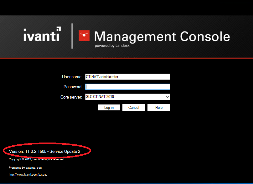 How to Install a Service Update on an Ivanti Endpoint Manager Core Server