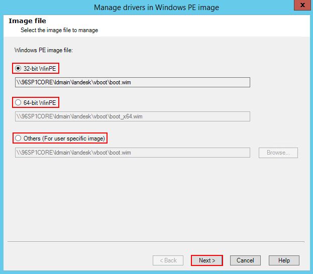 How to Add Drivers to WinPE for Ivanti EPM OS Provisioning