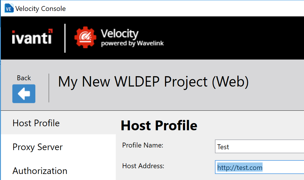 Converting Velocity .wldep files into Velocity Console Projects