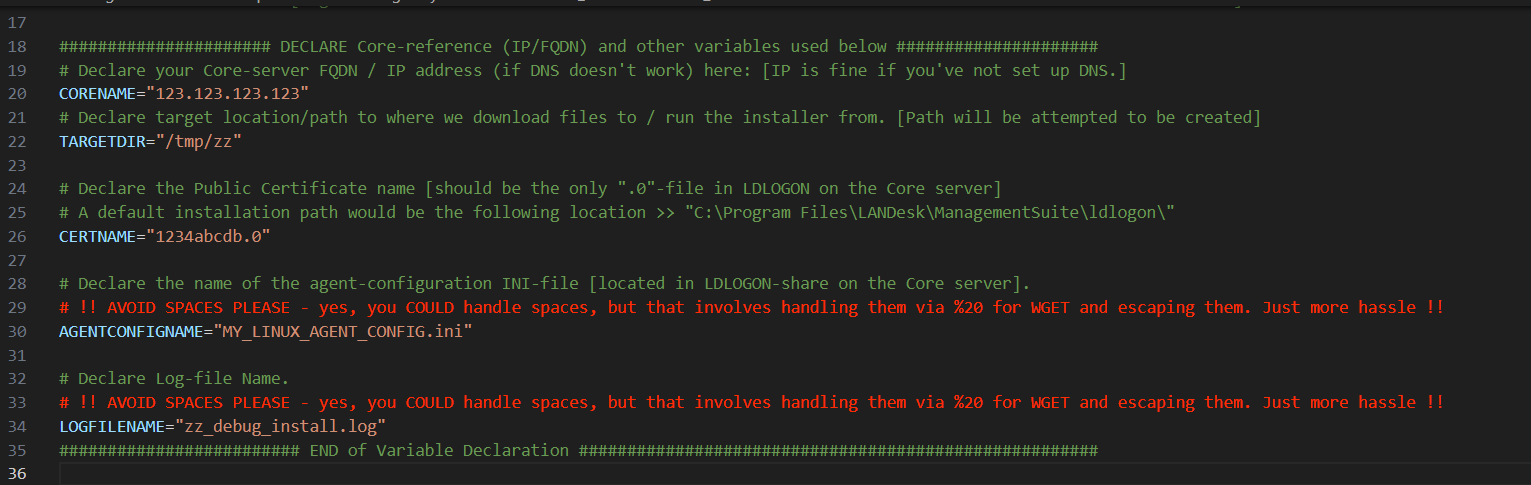 HOW TO - Deploying the EPM Linux agent in an Enterprise