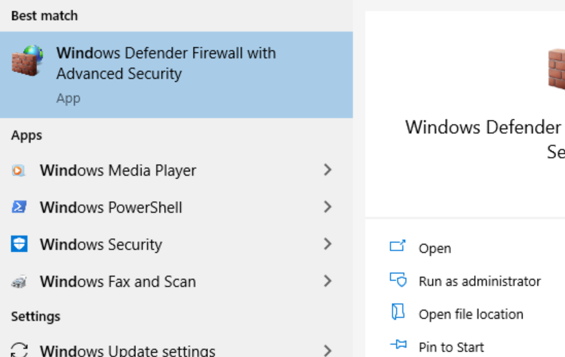 KB44451 - Windows Firewall fails compliance check with the message ...