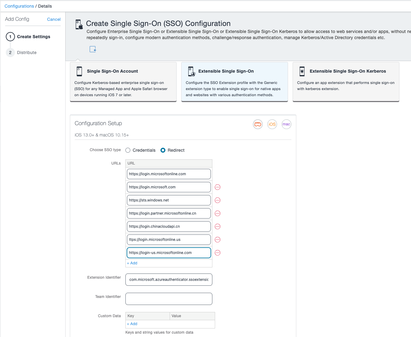 Microsoft Enterprise SSO plug-in for Apple SSO extensions via Ivanti ...
