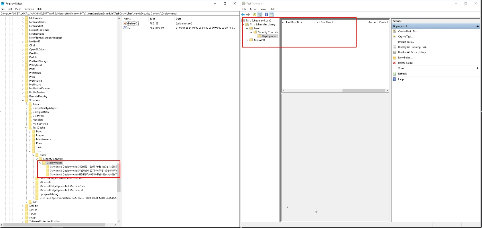 Deployment Stuck on Scheduled: Windows Task in Queued State