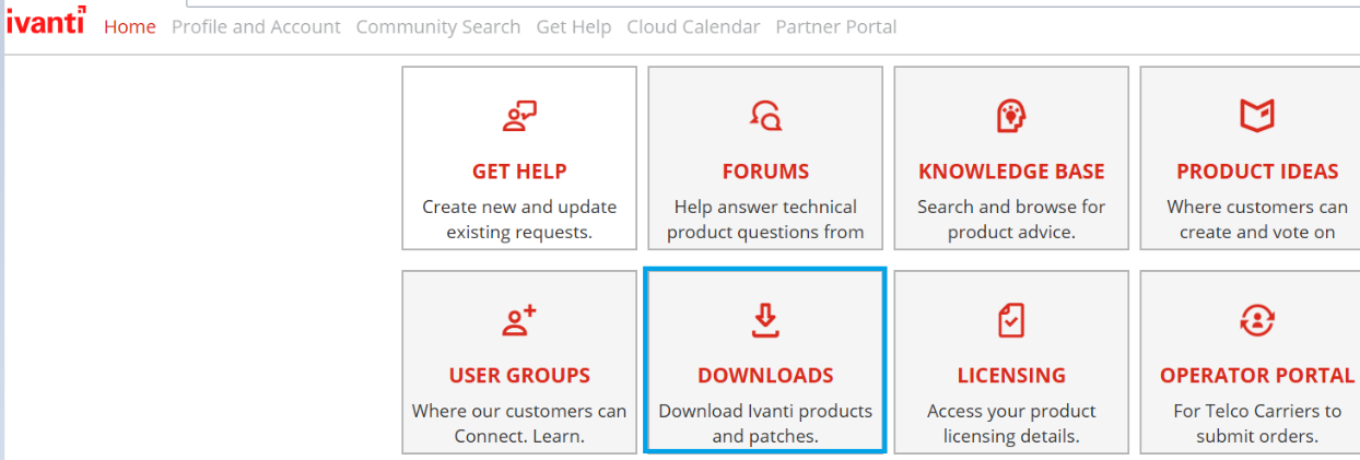 Where Can I Download the Latest Ivanti EPM Products?