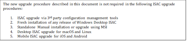 Upgrade Procedure for Ivanti Secure Access Client (ISAC) for Windows Desktop After Change in ...