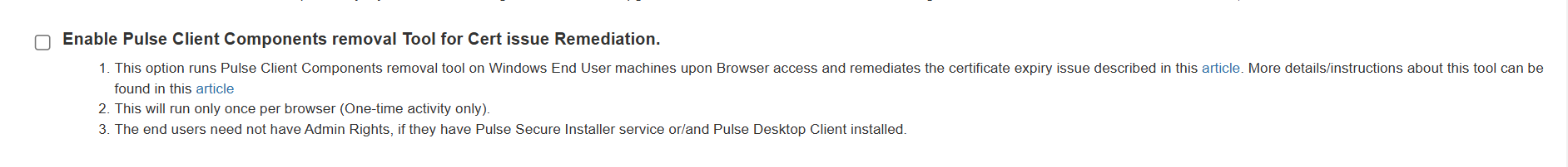 Upgrade Procedure for Ivanti Secure Access Client (ISAC) for Windows Desktop After Change in ...