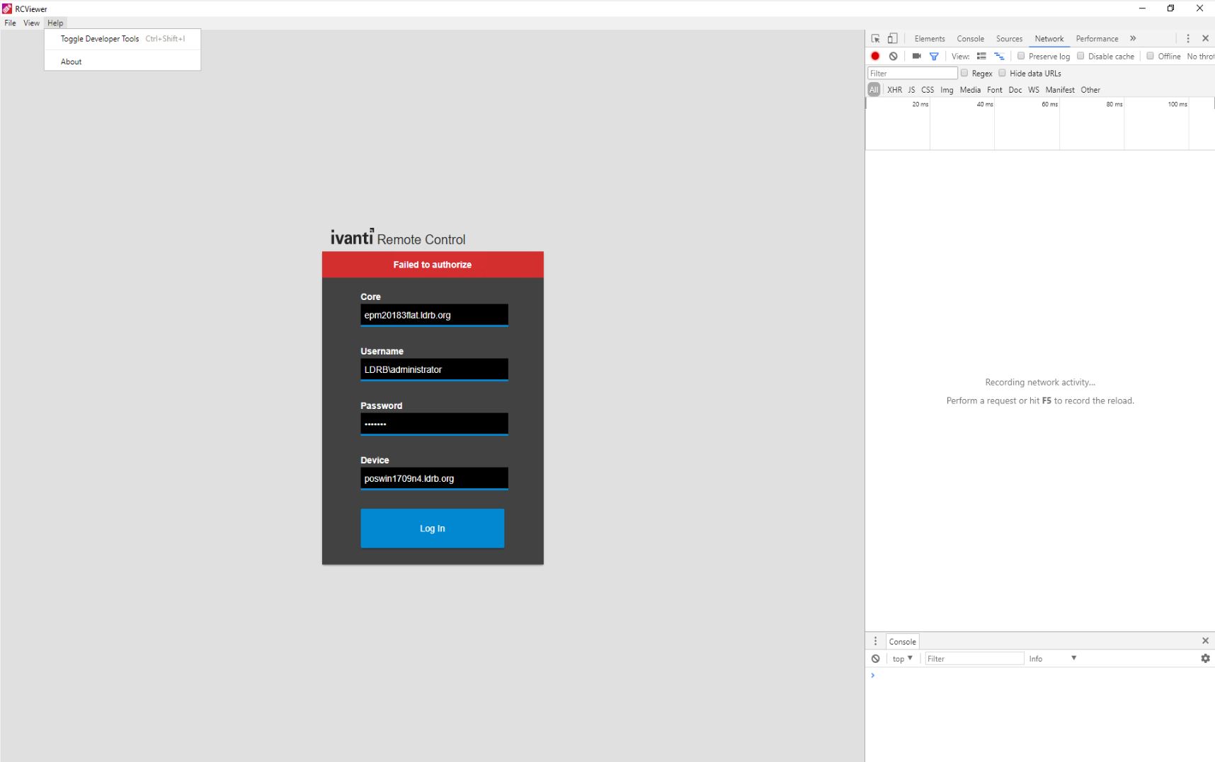 RCviewer Basic Troubleshooting Guide