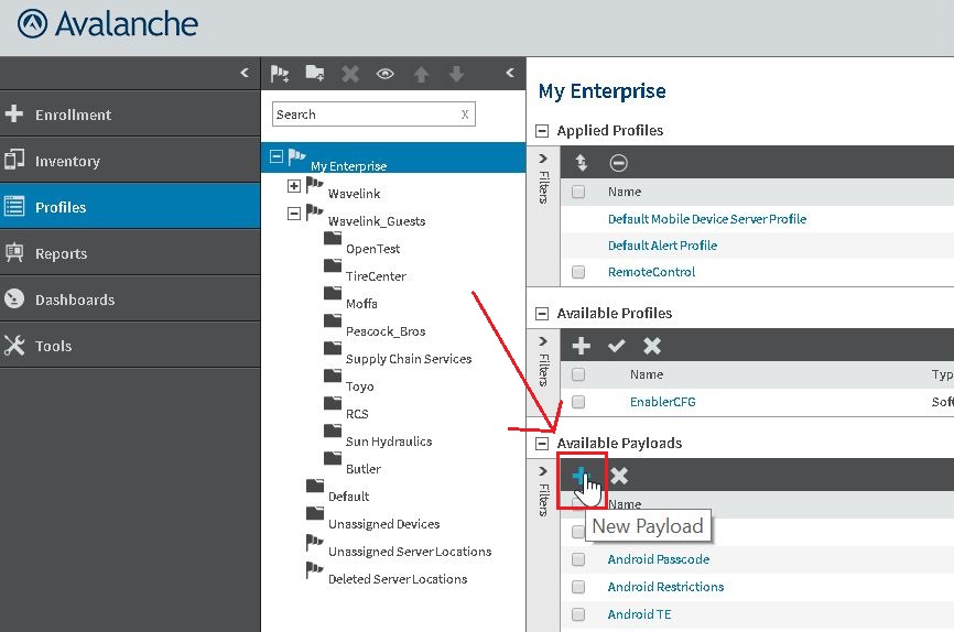 Best Practices: How to deploy Velocity APK and Configuration File (WLDEP) with Avalanche 6.1