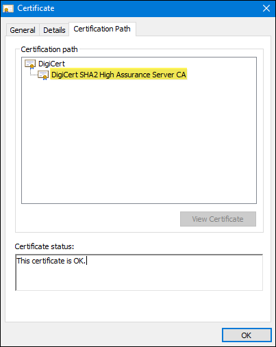 Install, Replace, or Renew an Existing Third Party Certificate on a CSA