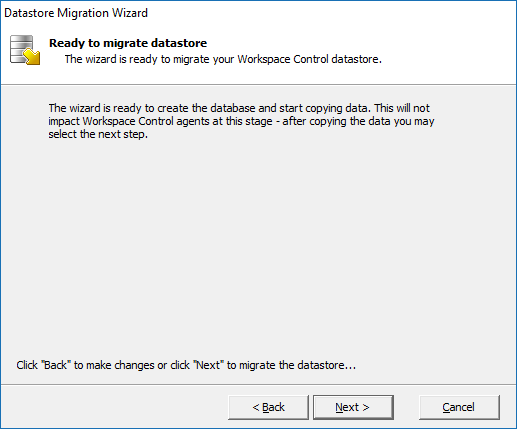 HOWTO: Migrate database in Ivanti Workspace Control