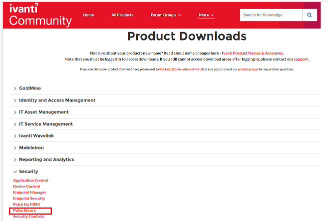 [Customer Support Tools] How to Download Software/Firmware for Pulse ...