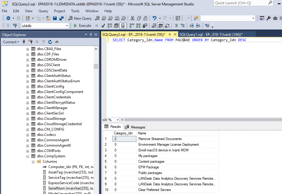 Software Deployment In Service Catalog Using Endpoint Manager and Ivanti Automation Error ...