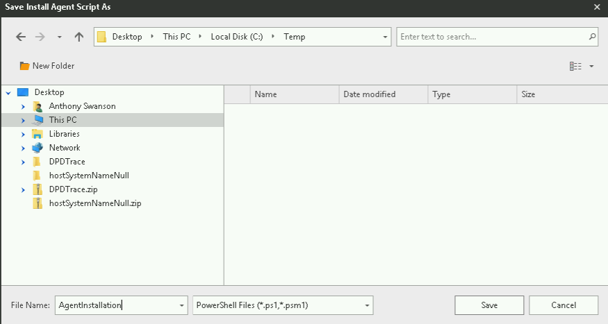How To Install Agent Manually In Security Controls Using Powershell Install Script