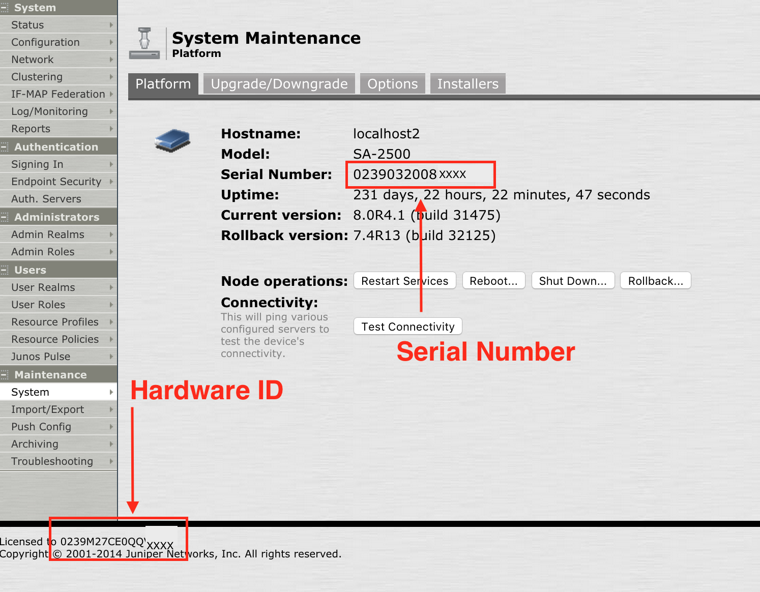 KB29853 - How can I find the serial number and hardware id for my Pulse ...