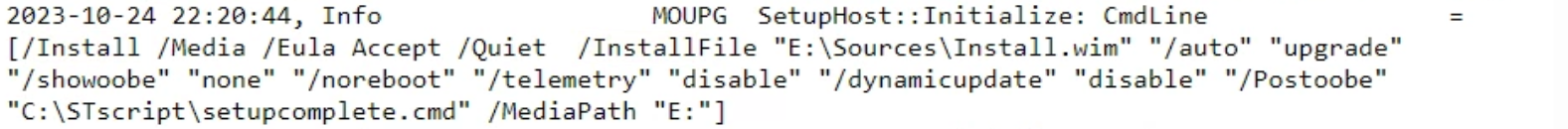 Determine Windows 11 Feature Update Failure
