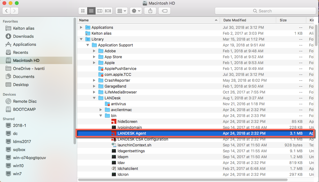 Generating an EPM Endpoint Inventory Scan File for Debugging