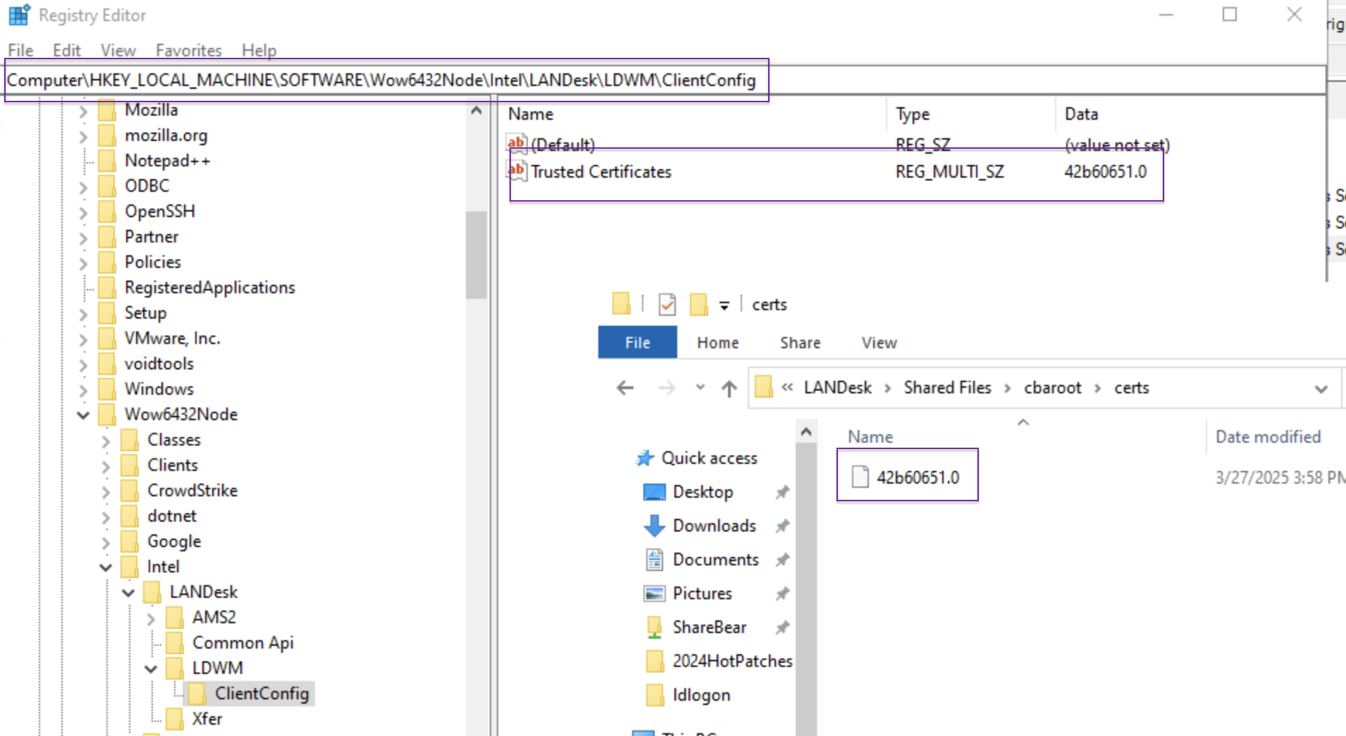 Endpoint Manager Core Server Install Error: Installing CBA8 Failed