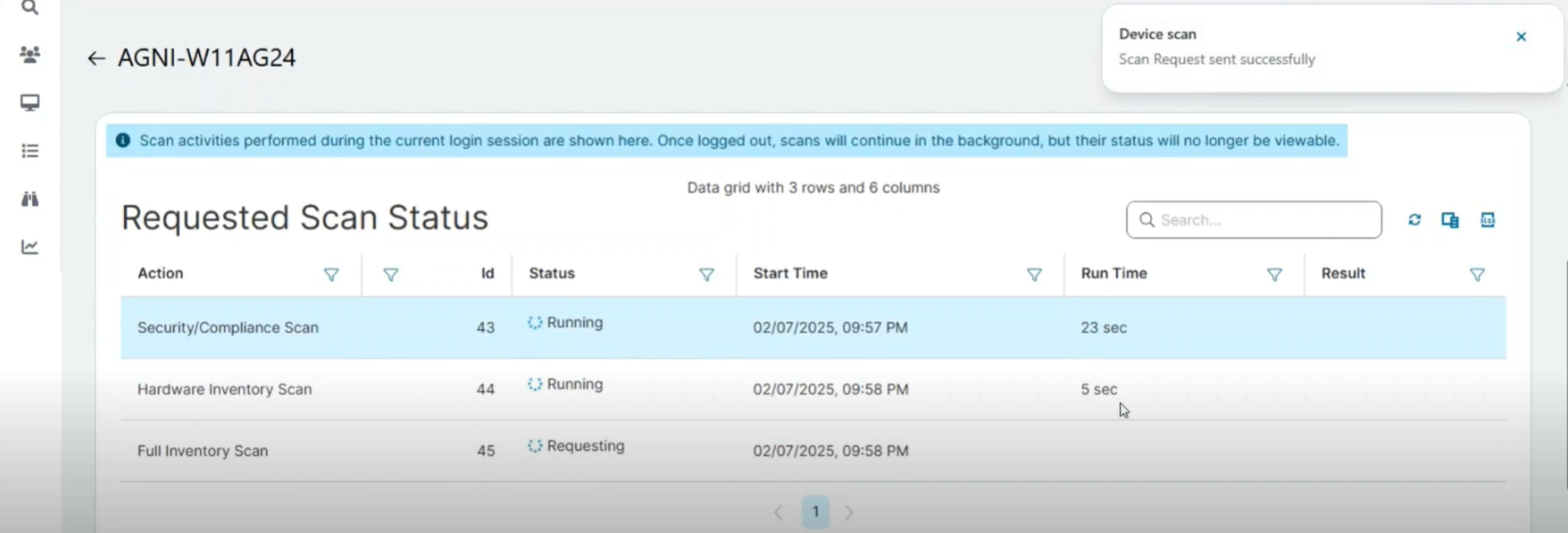 Real-Time Scan Tracking Results in Web Console 2.0 for Inventory and ...