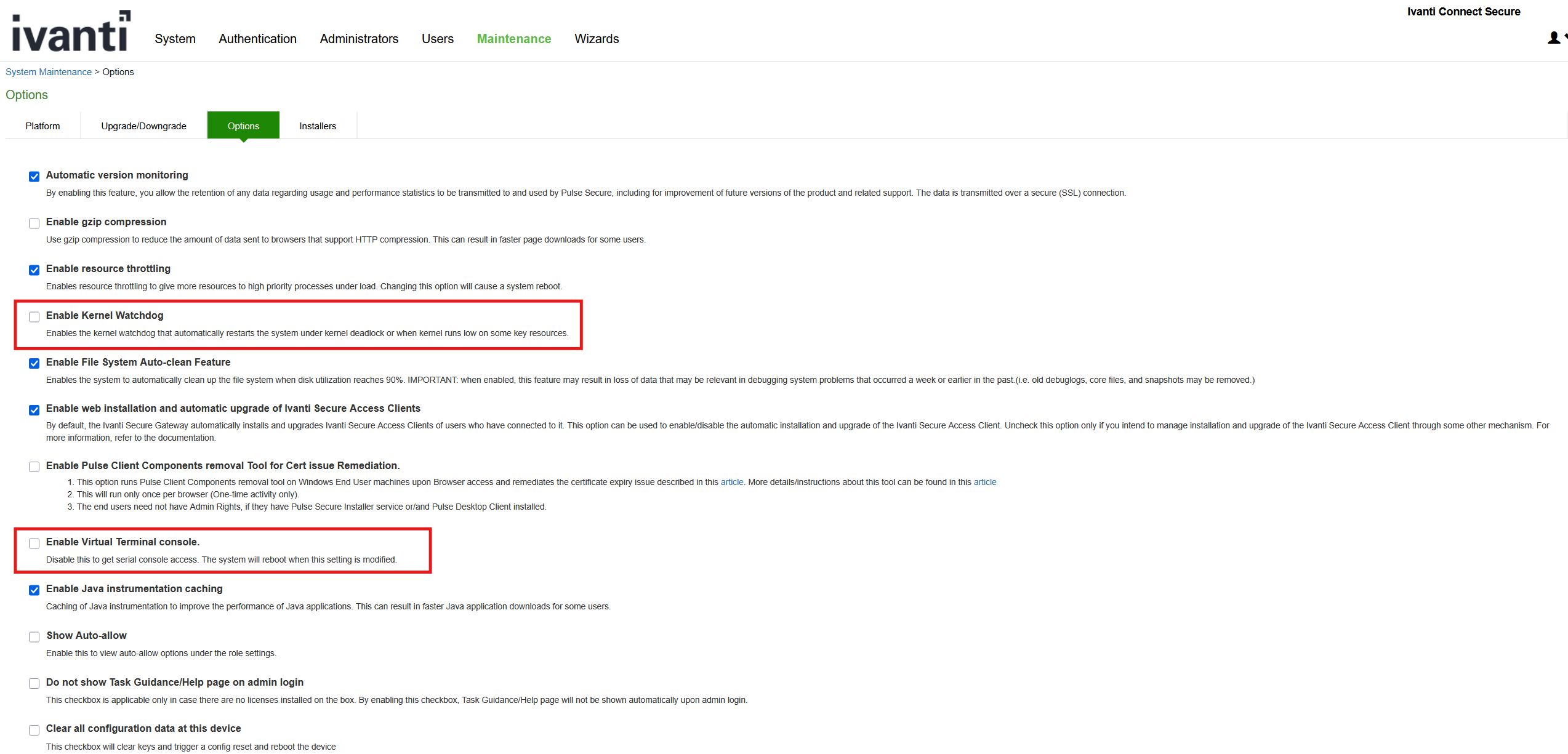 How to Collect Console Logs From the ICS/IPS Server