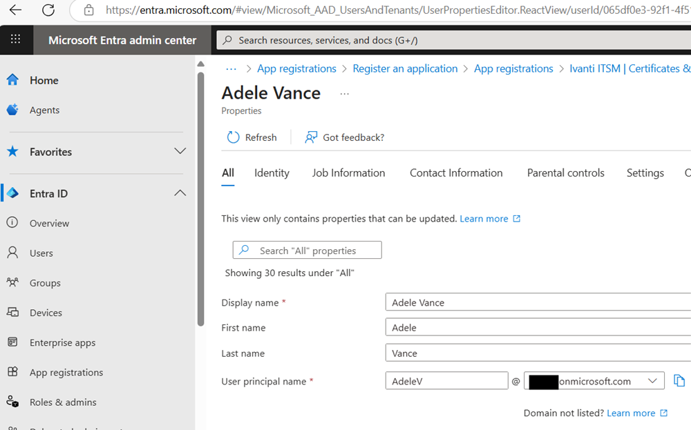 Entra ID ITSM Users Import - Setup and Troubleshooting
