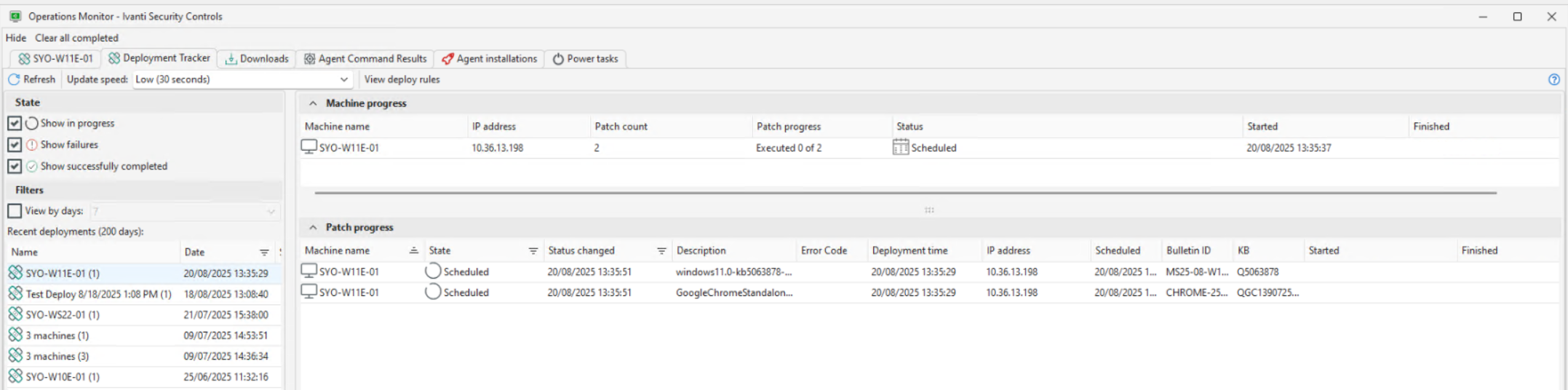 How To Deploy Patches in Ivanti Security Controls
