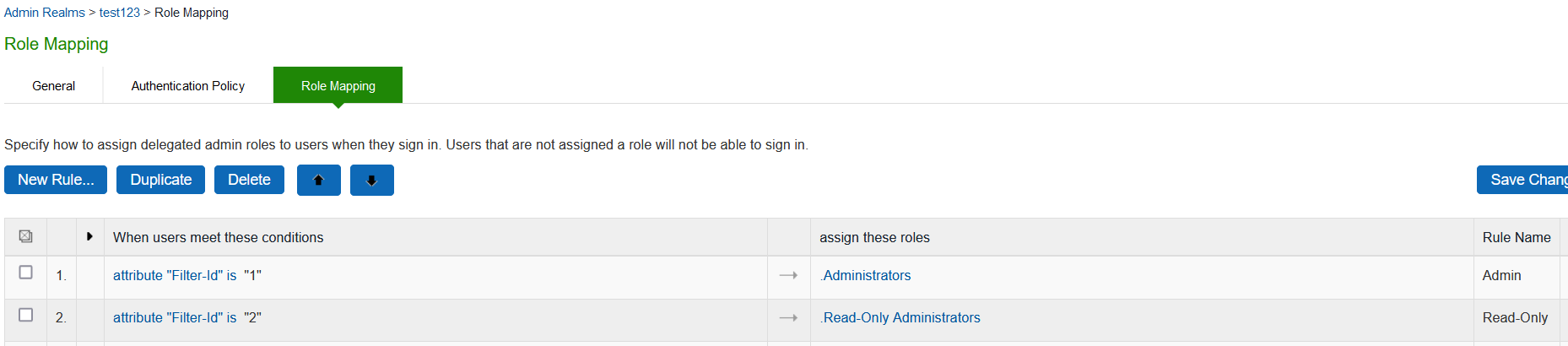 How to Setup Read-Only Access to IPS/ICS PPS/PCS Admin Console When the Authentication Server Is ...