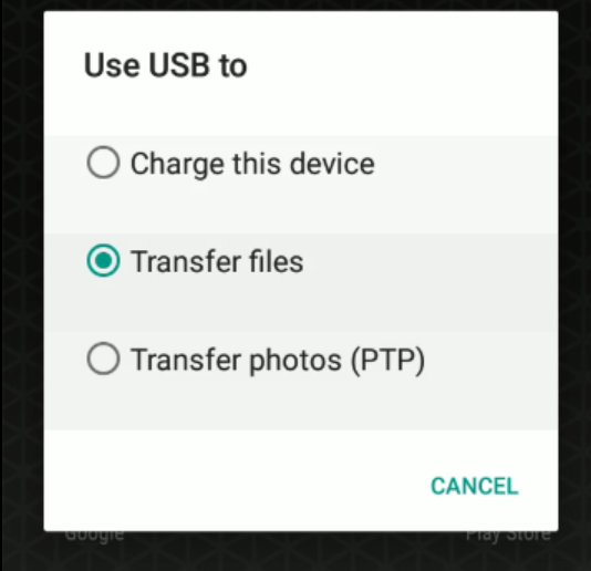 Velocity - How to deploy settings to Android Device / How to create the .wldep file / Can't find ...