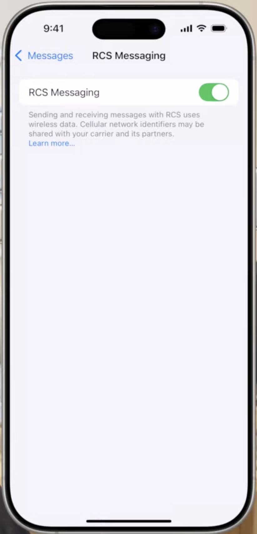 RCS Messaging on iOS: Overview and How to Disallow via Ivanti UEM